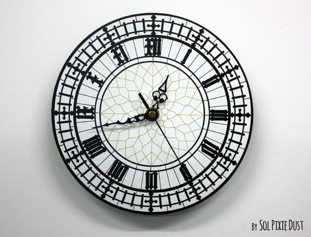 Big Ben Westminster Wall Clock - Room Decor - Wall Decor - Office Decor ...
