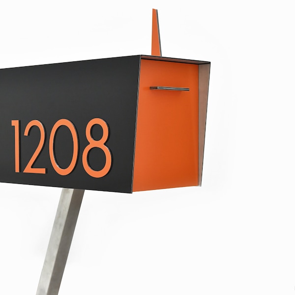 Mid Century Mailbox - Etsy