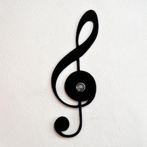 Music Sol Key - Wall Hook / Coat Hook / Key Hanger - Etsy