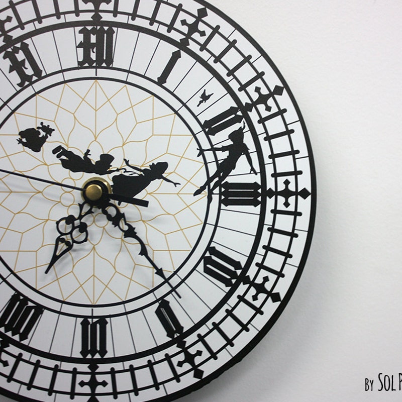Peter Pan Clock - Etsy