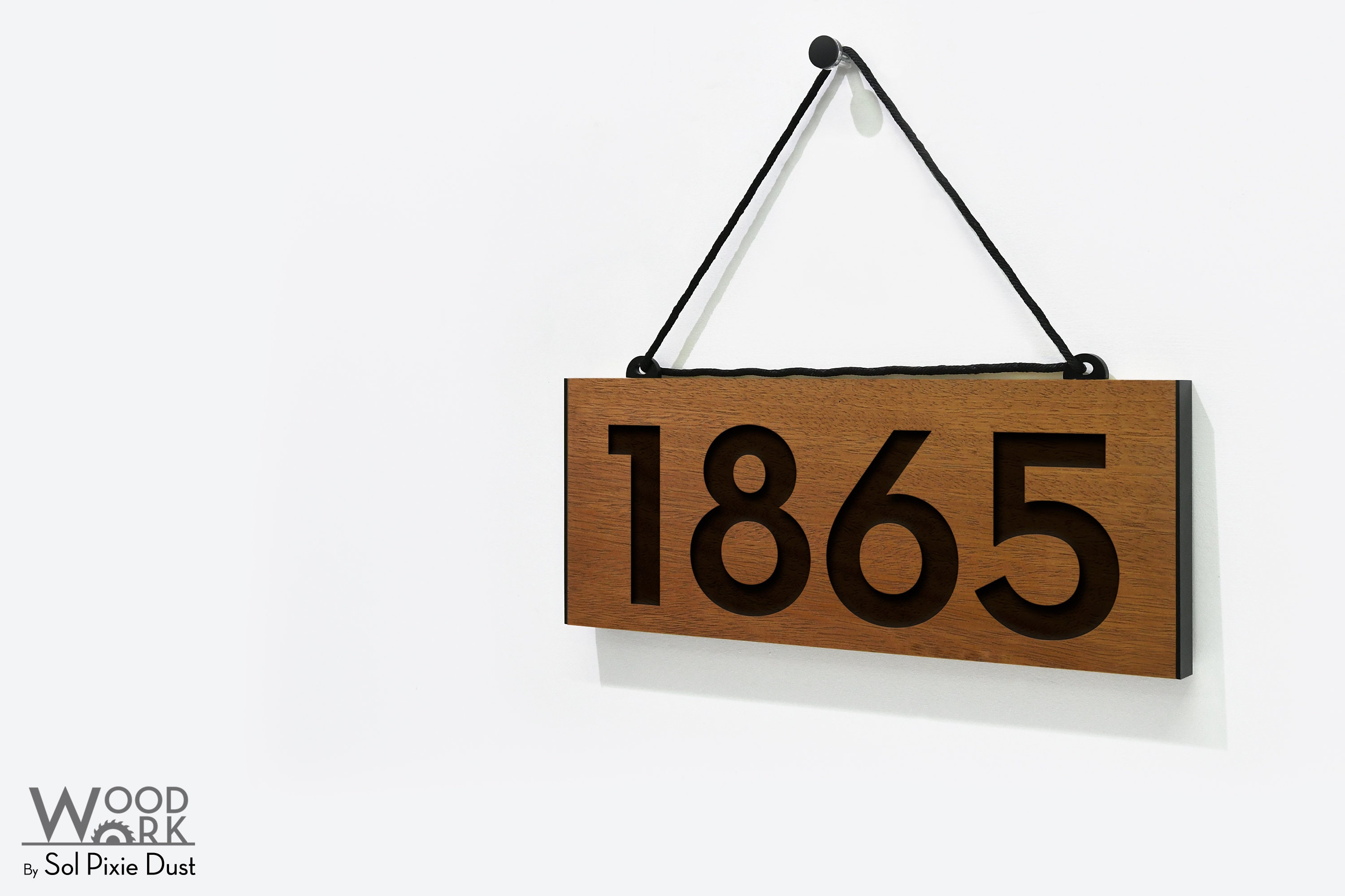 Custom Engraved House Number Sign Personalized Address | Etsy