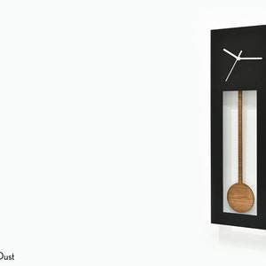 Bluntly Modern Design - Modern Grandfather Pendulum - Wall Clock ...