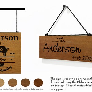 Modern Projecting Sign - Black Aluminum (ACP) and Fiber Laser Engraving ...