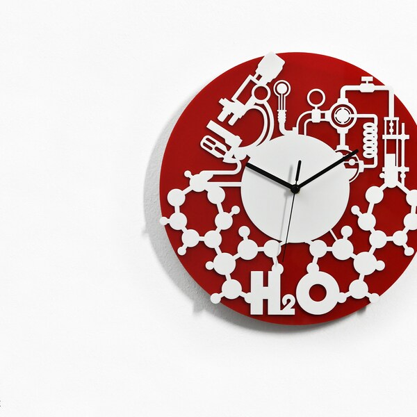 Laboratory Wall Clock - Etsy