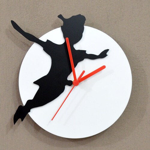 Peter Pan Clock - Etsy