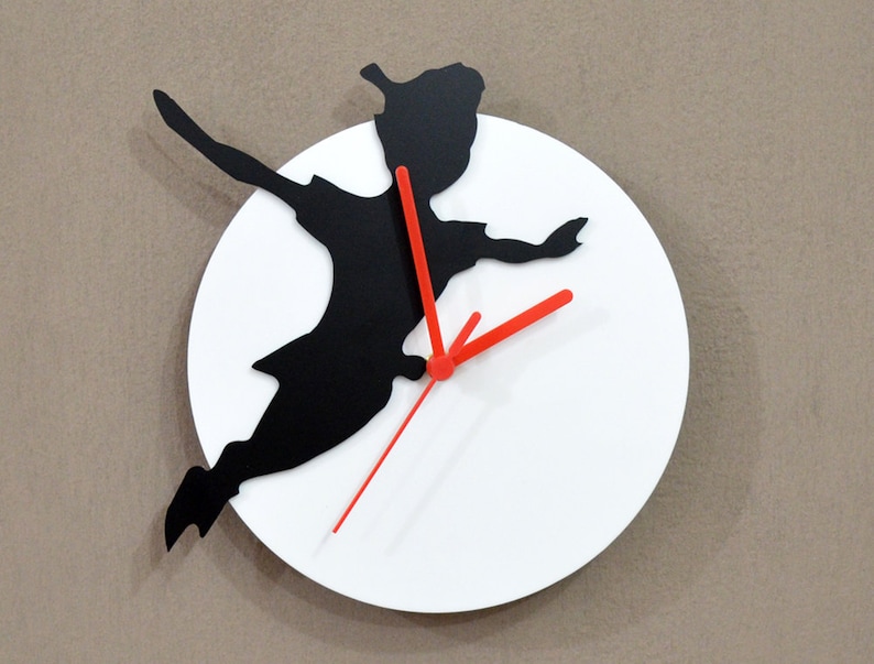 Peter Pan Wall Clock - Etsy Australia