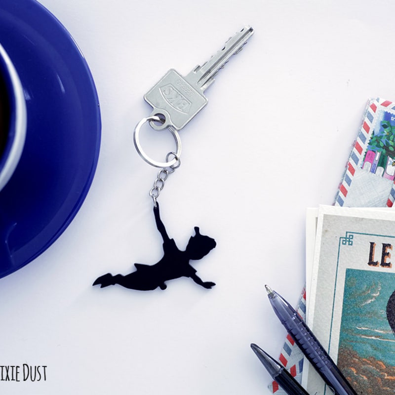 Peter Pan Key Chain - Etsy