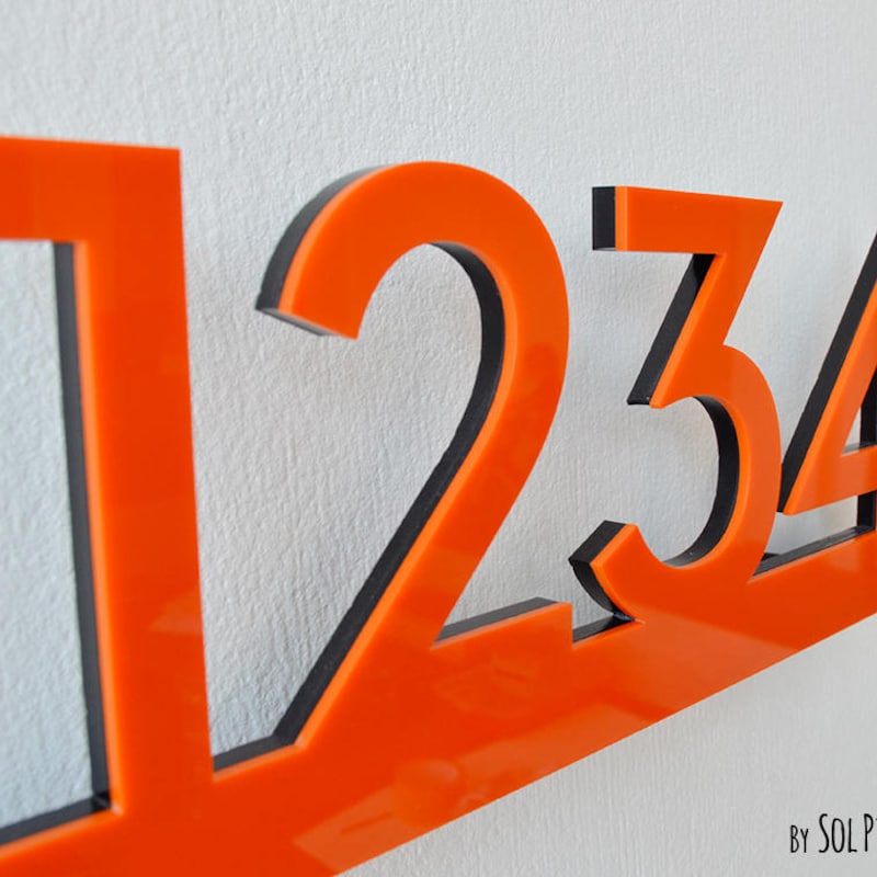 Mcm House Numbers - Etsy