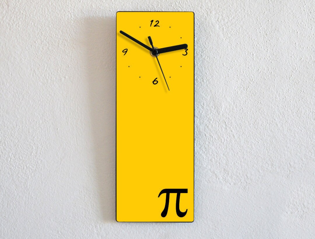 Mathematical Pi - Wall Clock - Etsy