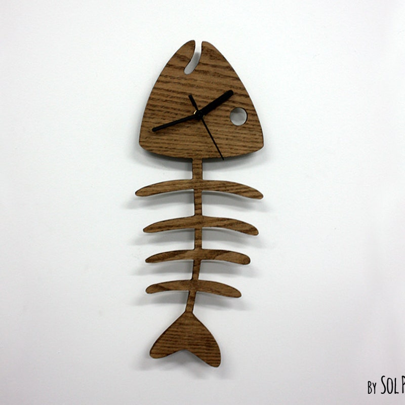 Fish Clock - Etsy