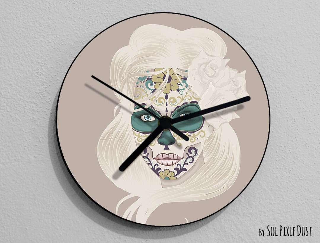 Calavera Sugar Skull - Day of the Dead -dia De Los Muertos - Calavera ...