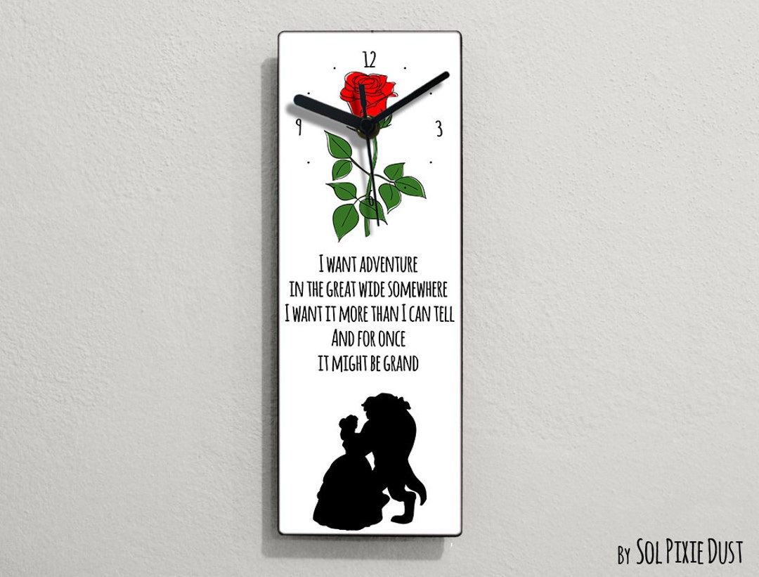 Beauty and the Beast-i Want Adventure in the Great Wide Somewhere I ...