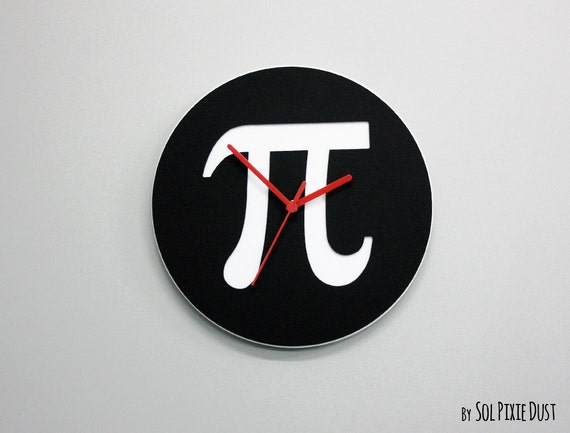 Pi 3.14 Life of Pi Minimalist Film Silhouette Wall Clock | Etsy