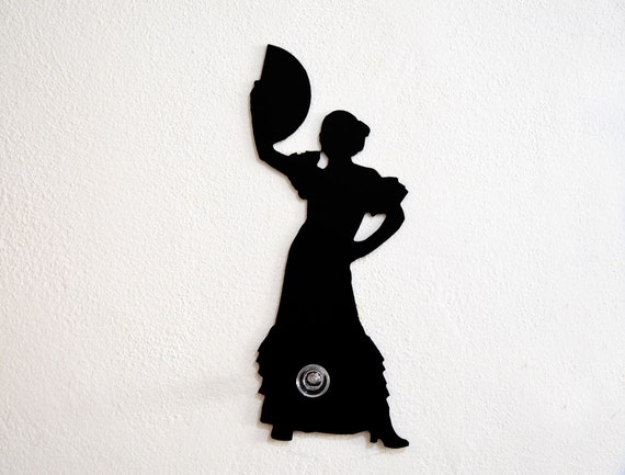 Flamenco Dancer Silhouette-wall Hook / Coat Hook / Key Hanger | Etsy