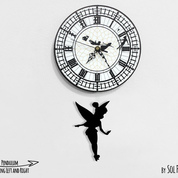 Tinker Bell Clock - Etsy