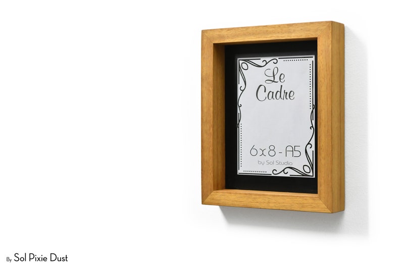 Le Cadre Picture Frames Set for Wall, Modern Wooden Photo Frames Made ...