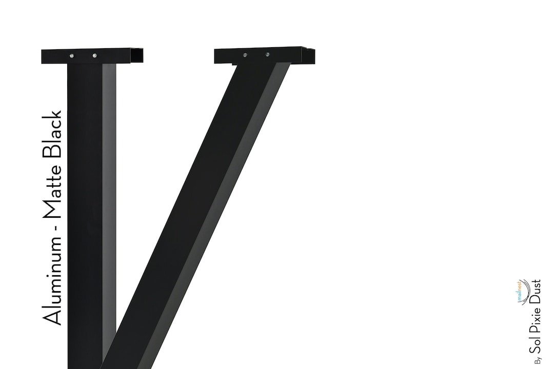 Post Mounted Mailbox - Aluminum Mailbox Post - Mailbox Pole - Metal ...