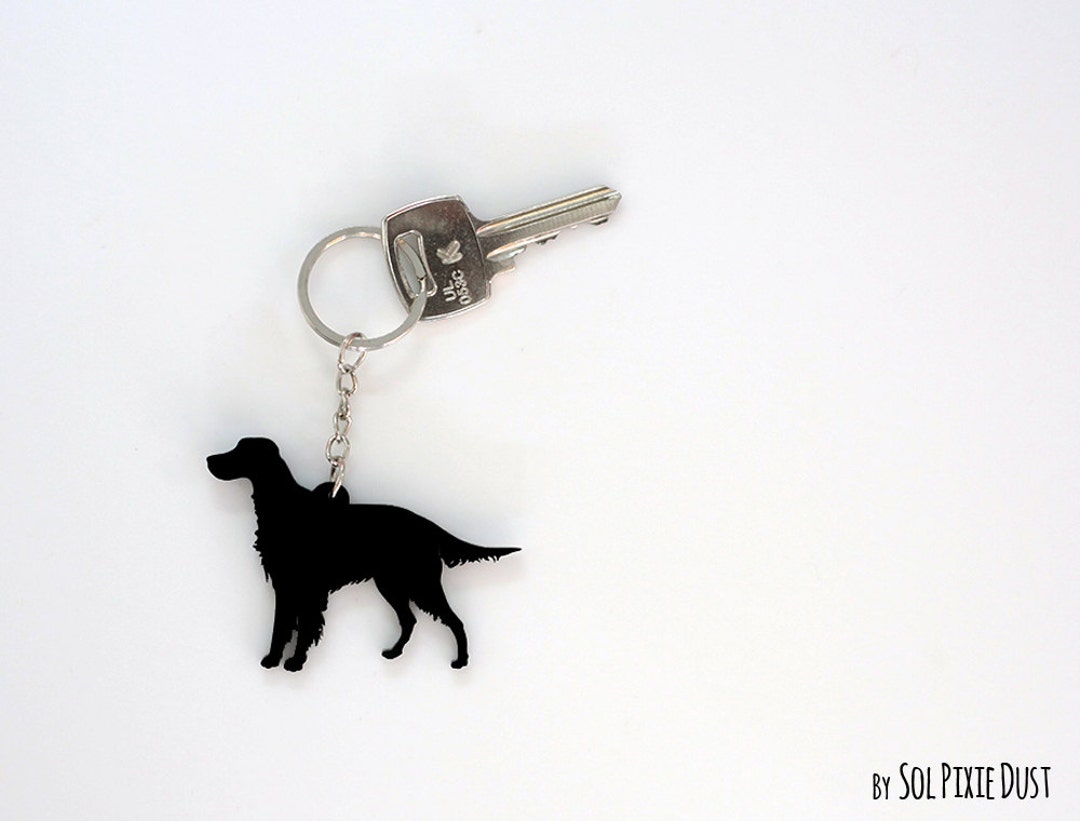 Irish Setter Dog Keychain Silhouette - Etsy