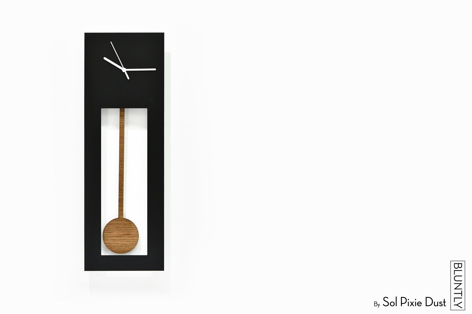 Bluntly Modern Design - Modern Grandfather Pendulum - Wall Clock ...