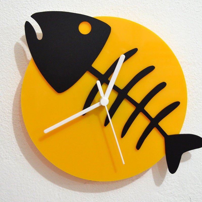 Fish Clock - Etsy