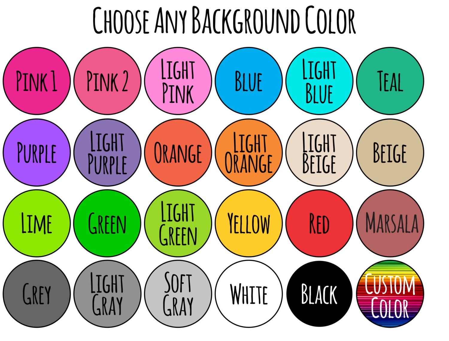 Letters and Numbers Wall Clock | Etsy