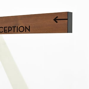 Custom Directional Sign - Reception Sign - Elevator Sign - Lobby Sign ...