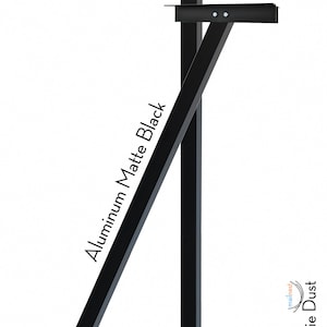 Post Mounted Mailbox - Aluminum Mailbox Post - Mailbox Pole - Metal ...