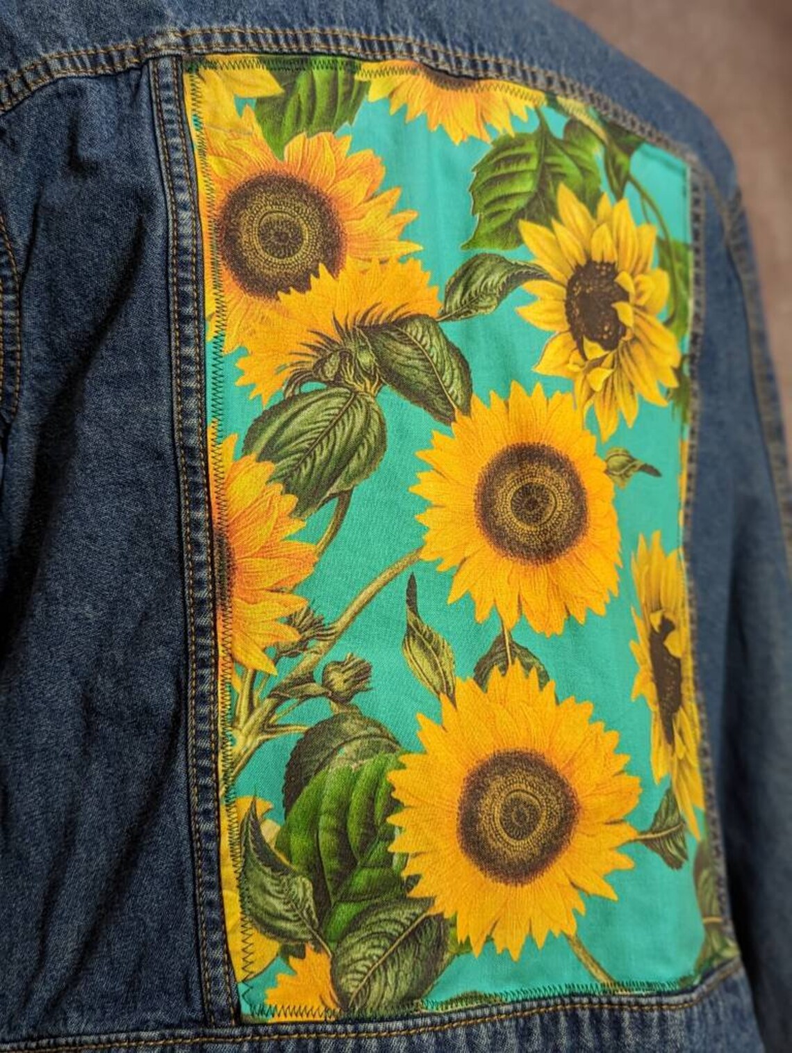 Small Denim Jacket Medium Jean Jacket Bleach Dye Jean Jacket Tie-dye ...