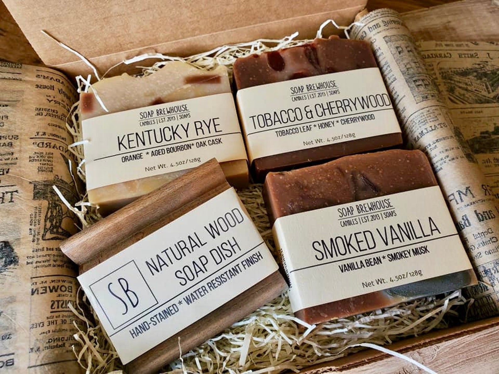 Gentleman's Soap Collection Mens soap set mens gift | Etsy