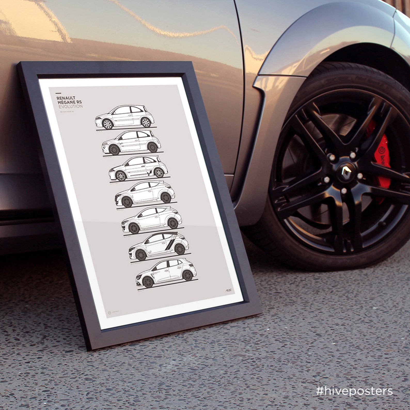 Renault Megane RS Evolution Poster - Etsy