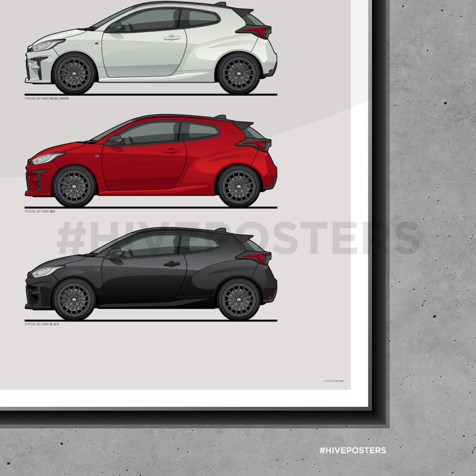 Toyota GR Yaris Poster - Etsy
