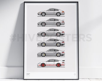 Chevrolet Corvette Evolution Poster - Etsy