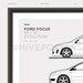 Ford Focus RS ST Evolution Poster - Etsy
