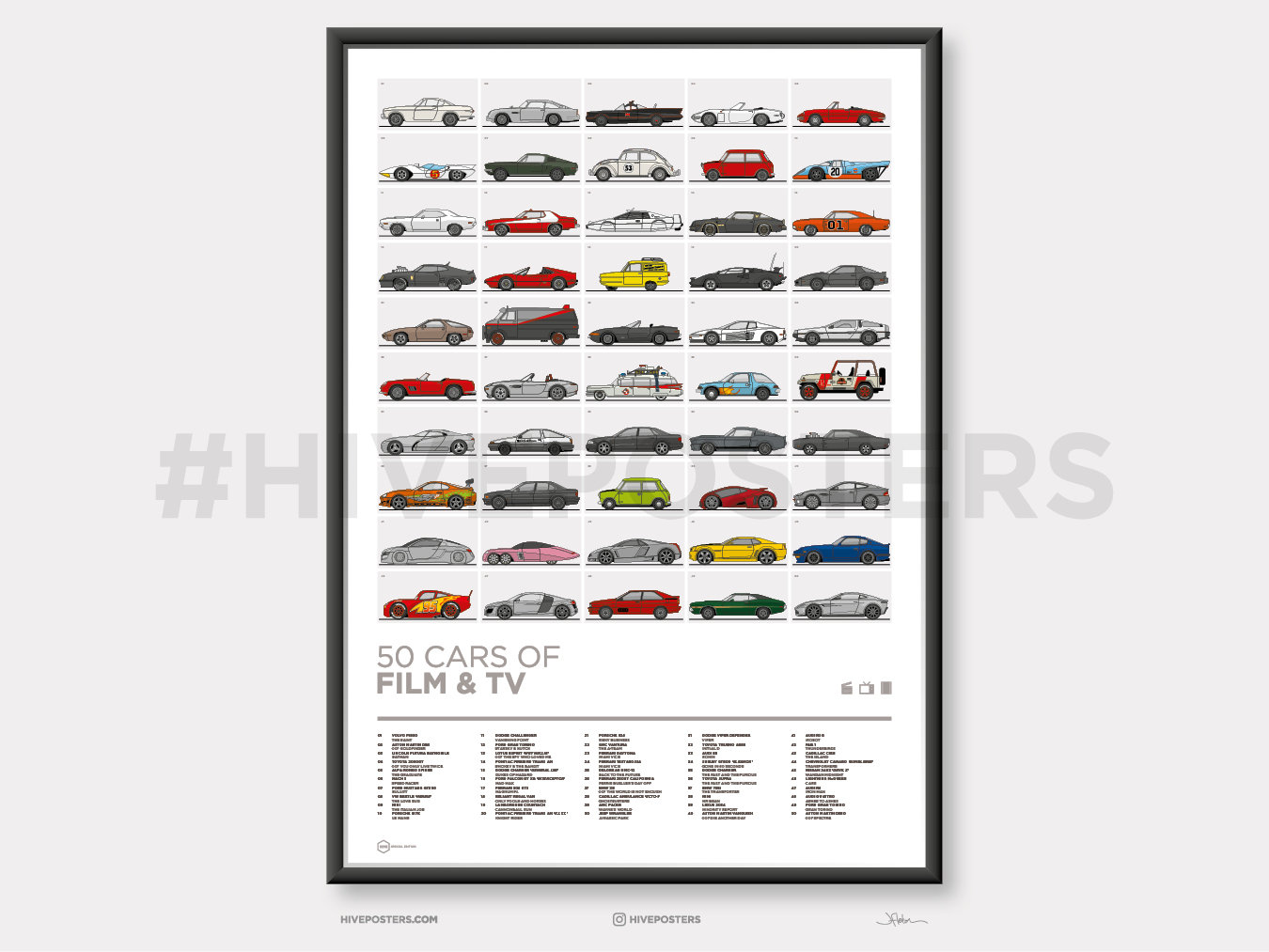Movie Car Poster