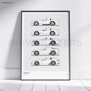 Dodge SRT Viper Evolution Poster - Etsy