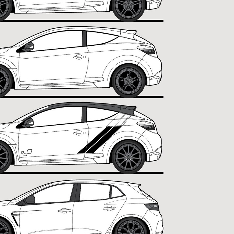 Renault Megane RS Evolution Poster - Etsy