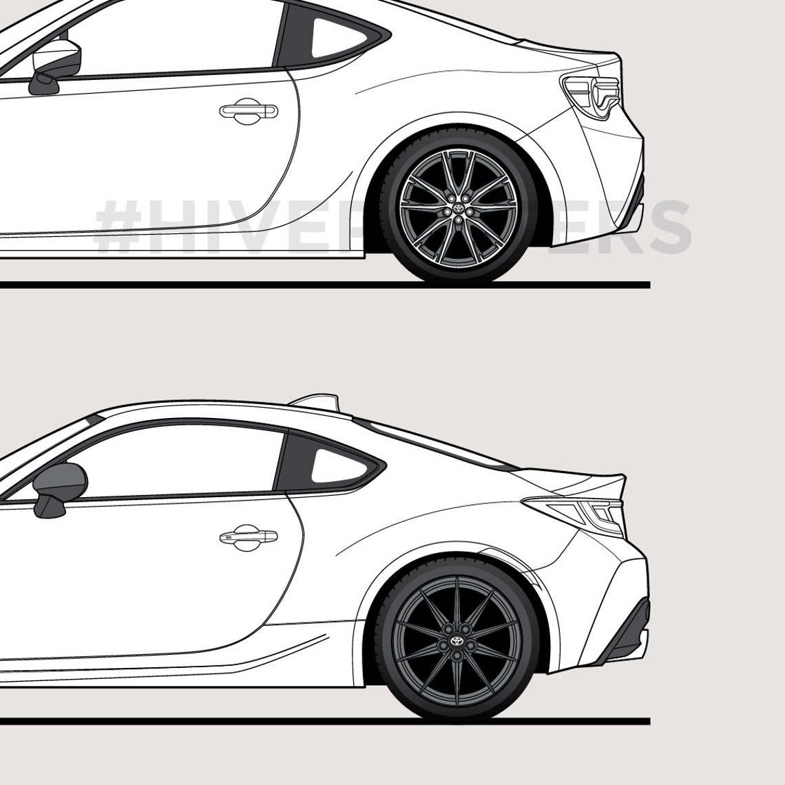 Toyota 86 Evolution Poster | Etsy