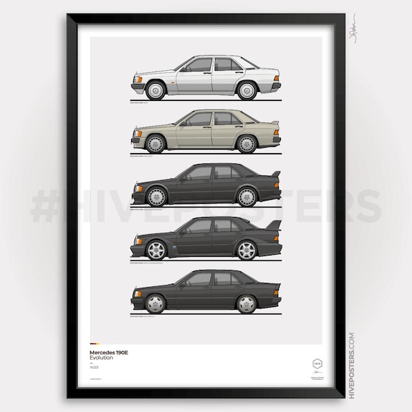 Mercedes Benz 190 Cosworth - Etsy