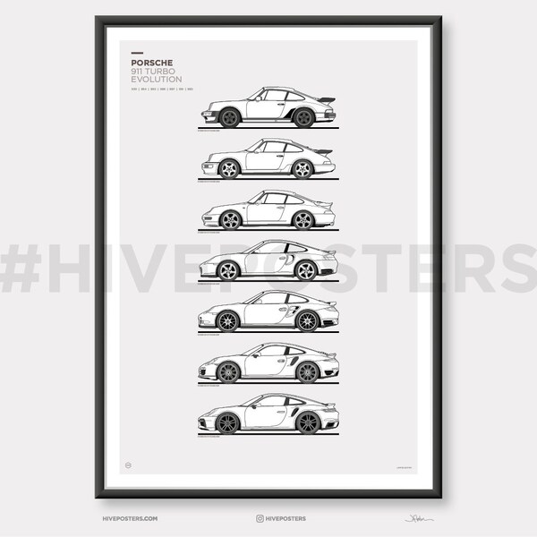 Porsche 911 Turbo - Etsy