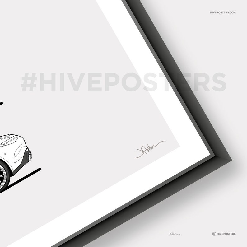 Mercedes SL Class Generations Evolution Poster - Etsy