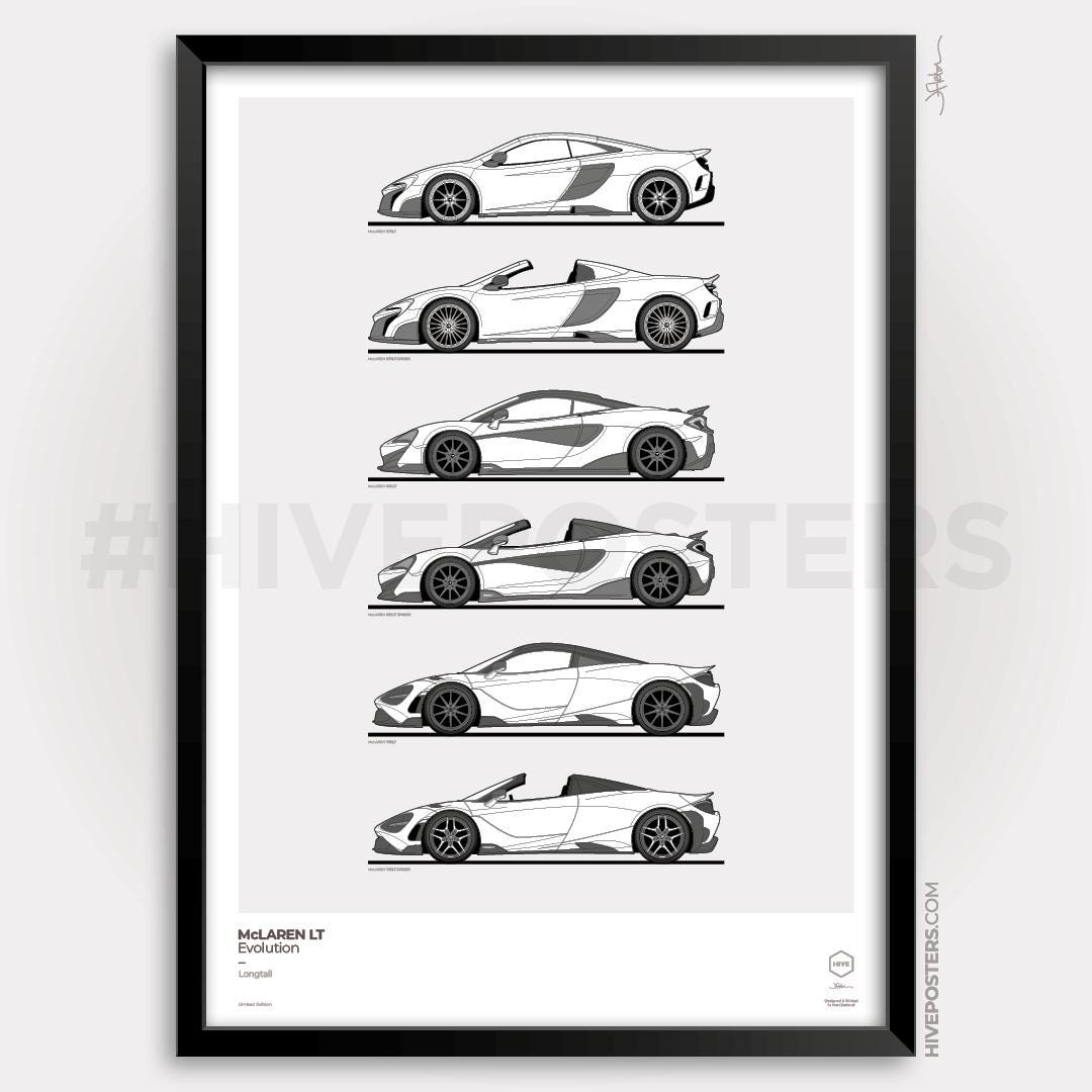Mclaren LT Long Tail Poster - Etsy