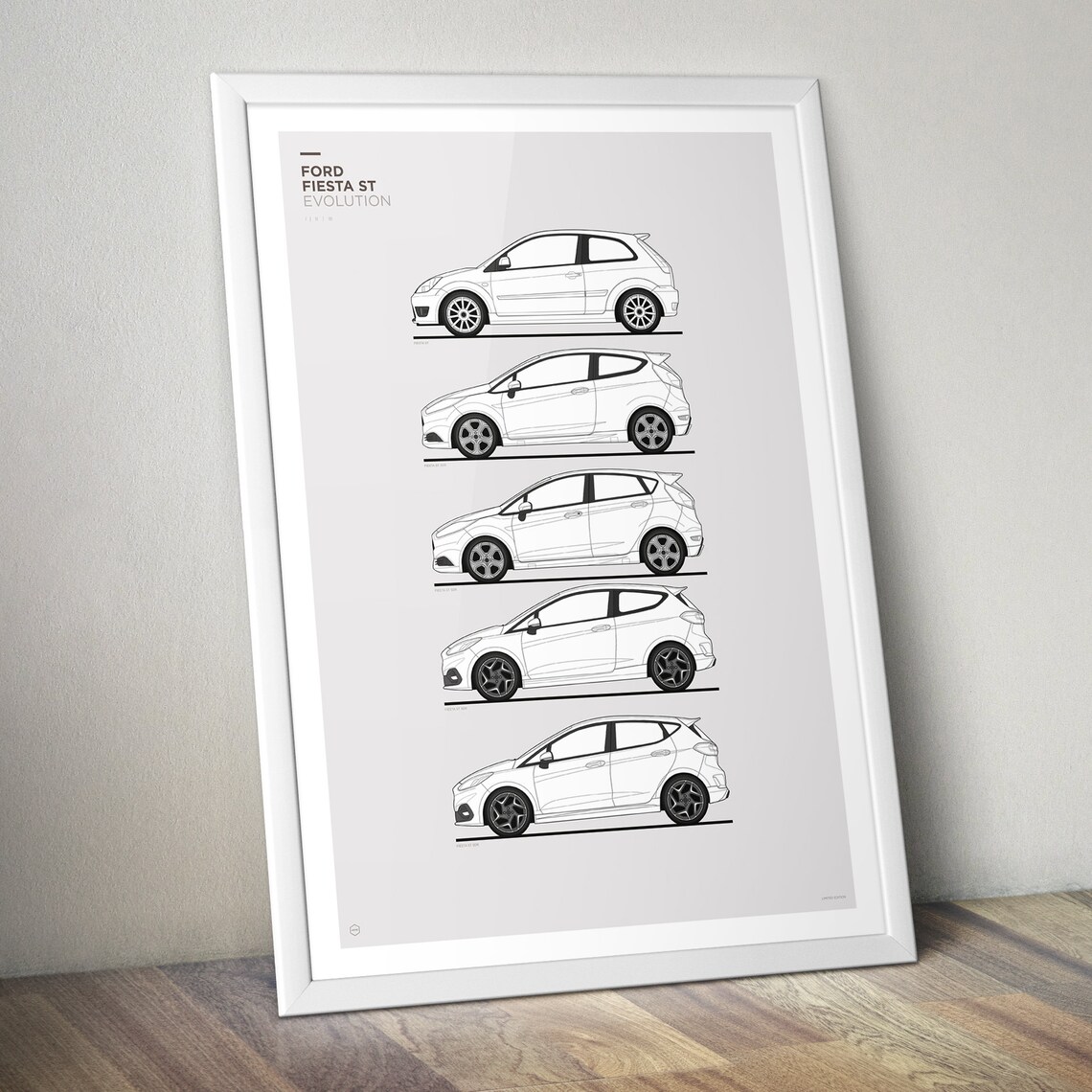Ford Fiesta ST Evolution Poster - Etsy