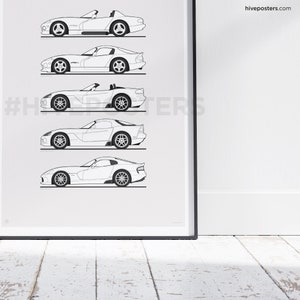 Dodge SRT Viper Evolution Poster - Etsy