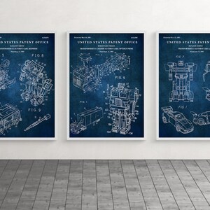 Autobots Patent Wall Art, Boys Room Decor, Sci-fi Inventions Blueprint ...