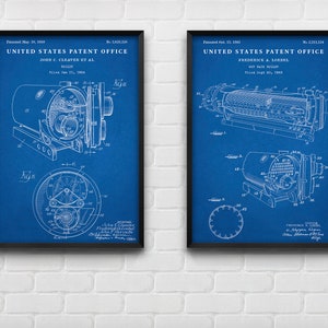 Boiler Patent Prints, Heating Inventions, Engineer Gift, Industrial ...