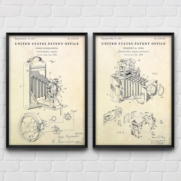 Camera Patent Print - Etsy