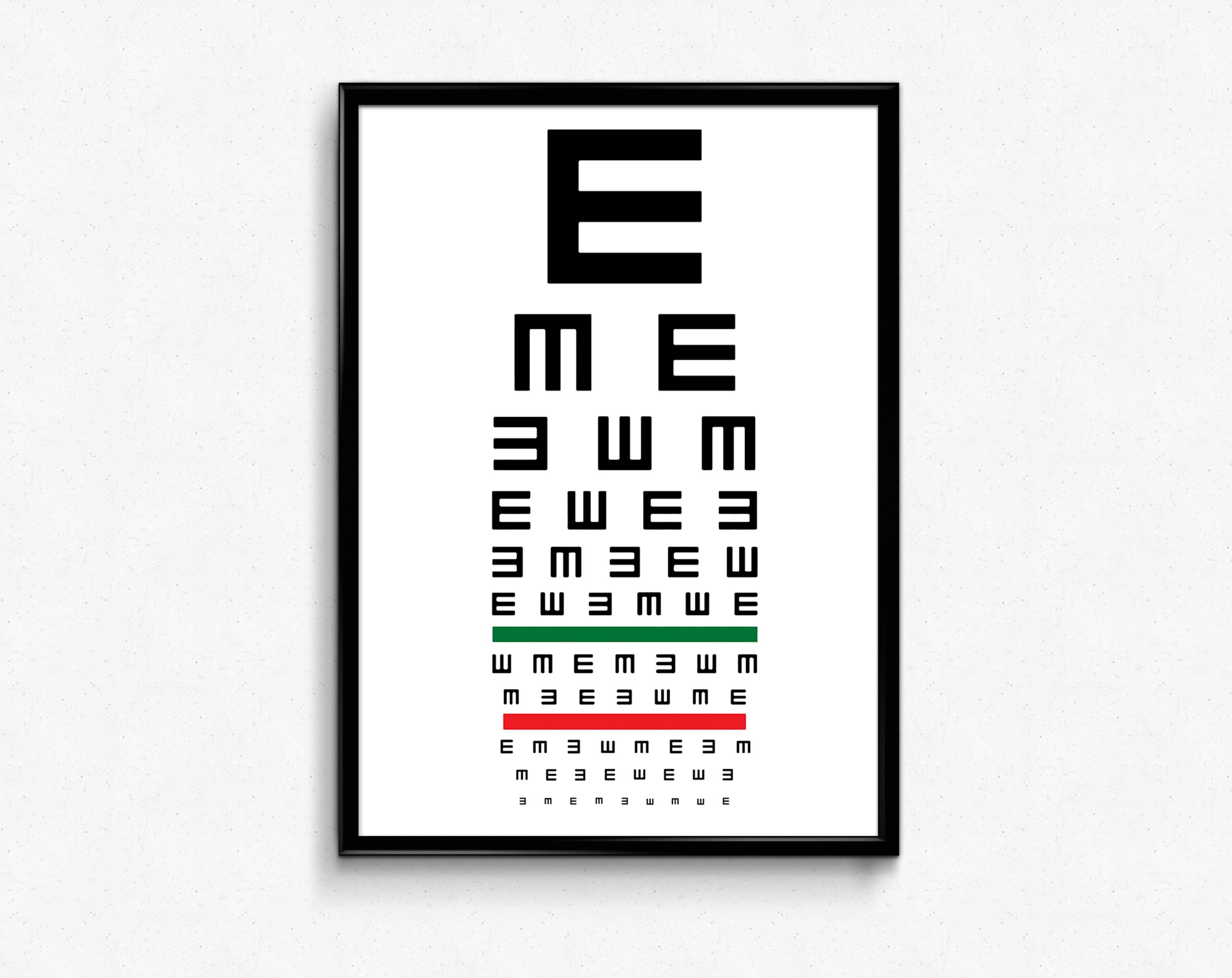 Visual Acuity Chart
