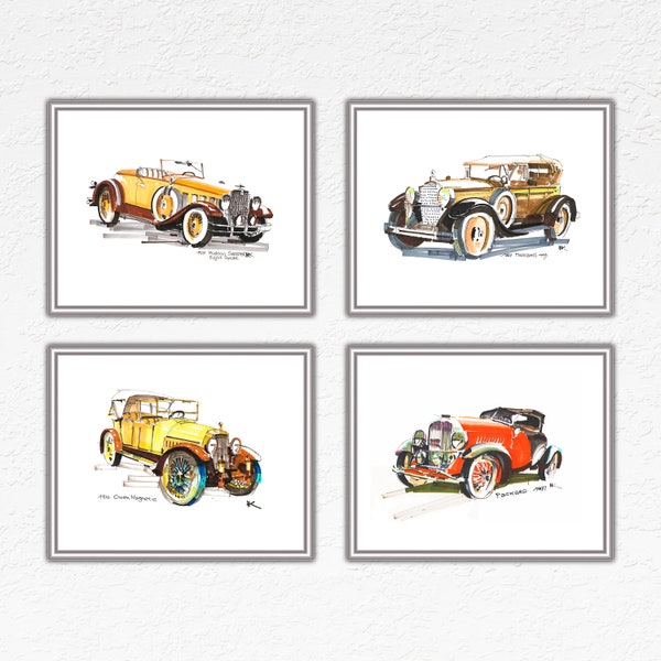 Old Car Posters - Etsy