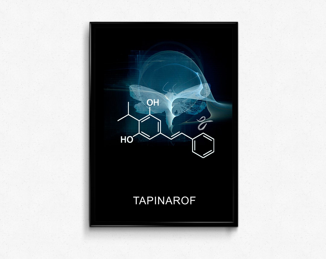 Custom Chemical Molecule Poster, Personalized Print, Chemistry ...