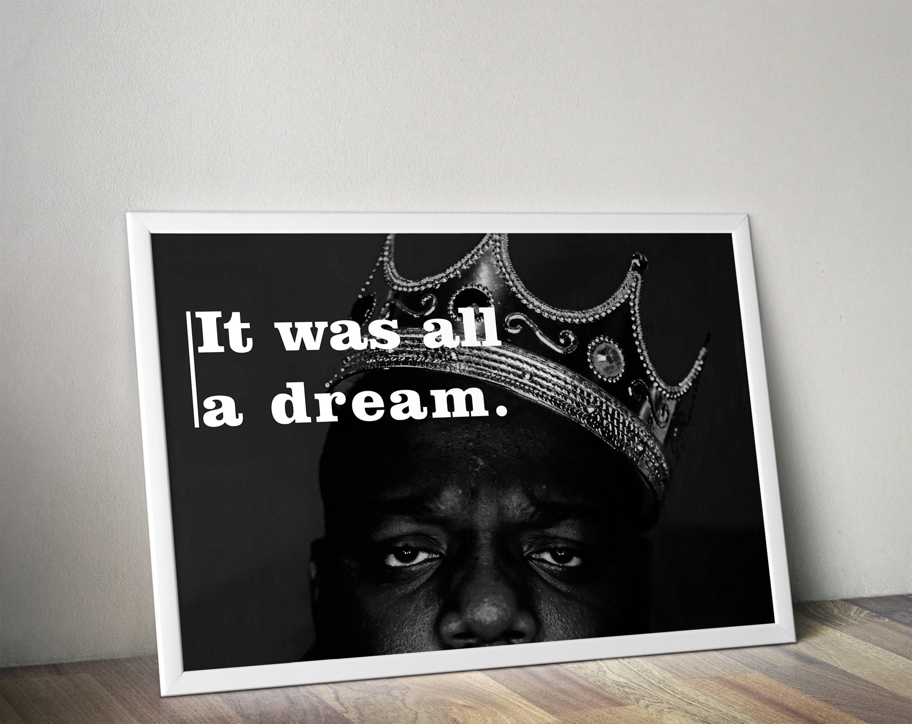 Notorious Big Crown Poster